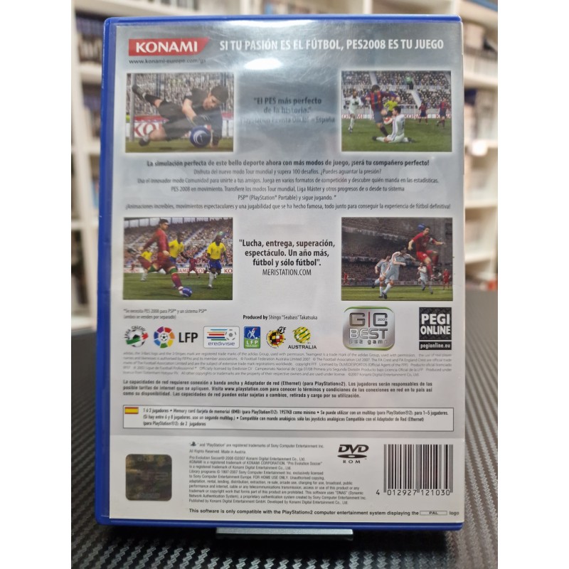 PES 2008 PRO EVOLUTION SOCCER