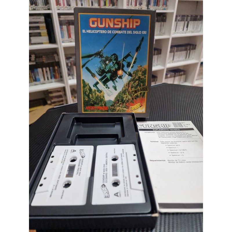 GUNSHIP SIMULADOR (SPECTRUM)